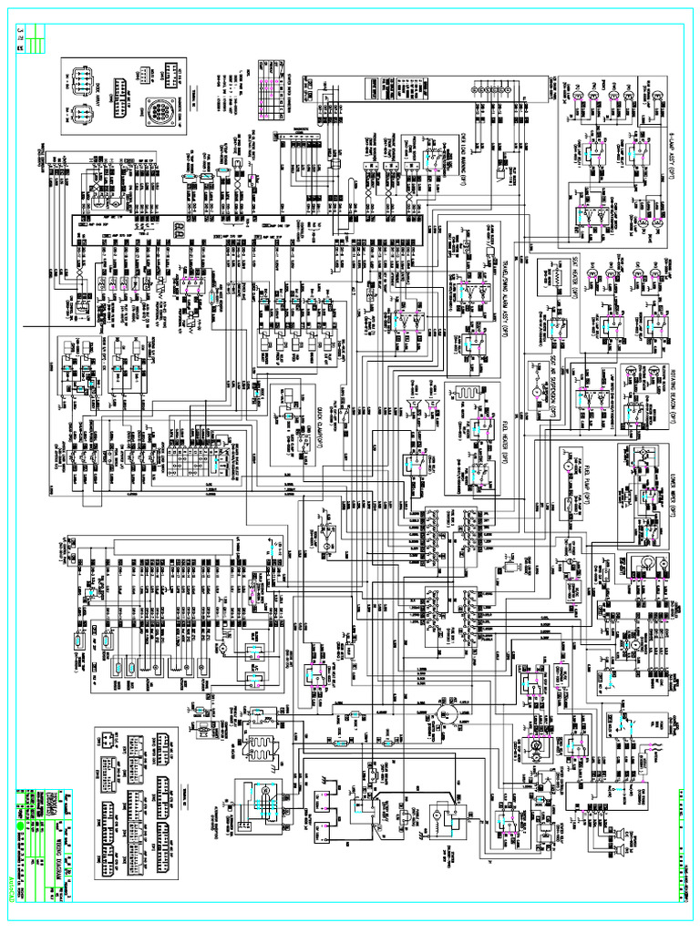 DX300LCA Electric Circuit | PDF