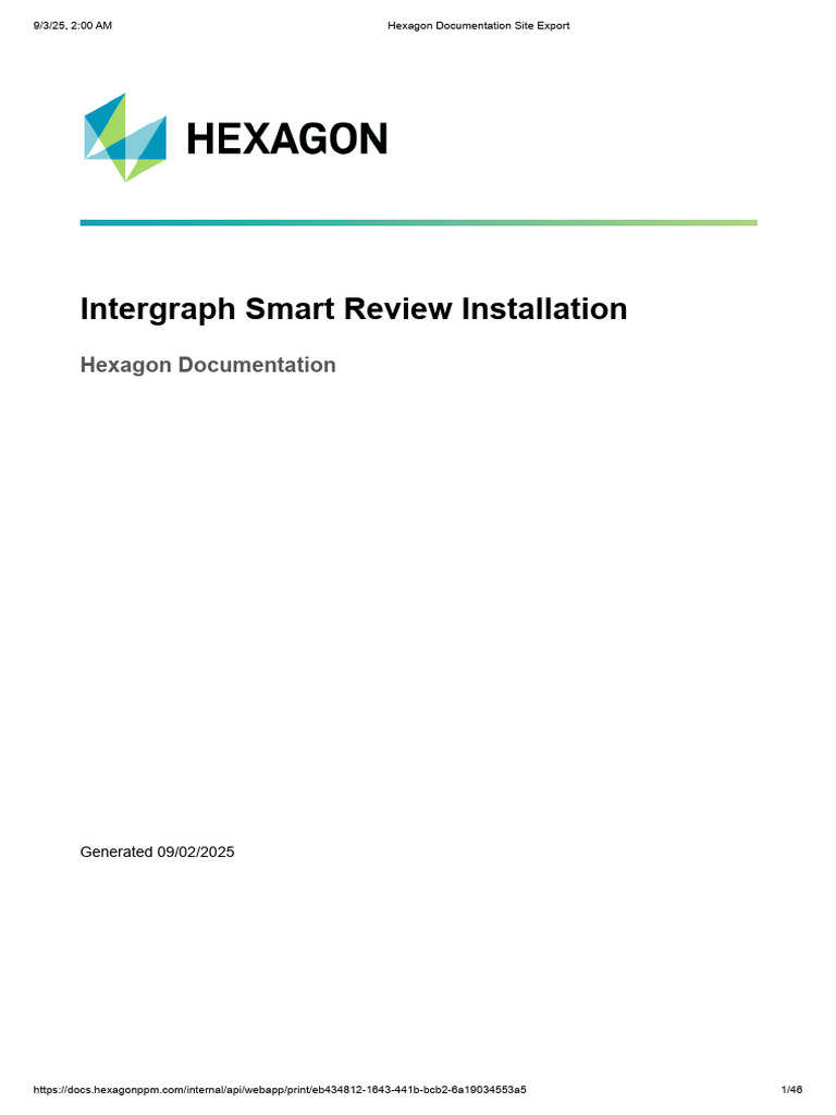 Intergraph Smart Review Installation | PDF | 3 D Computer Graphics ...