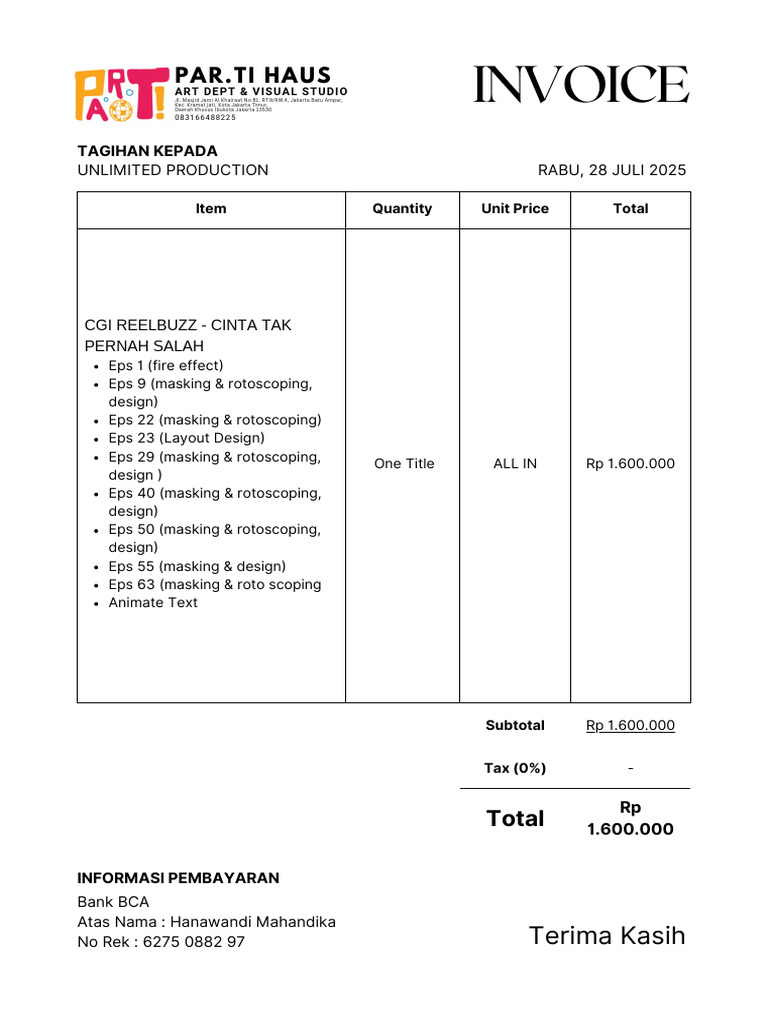 Invoice Unlimited PH PDF | PDF