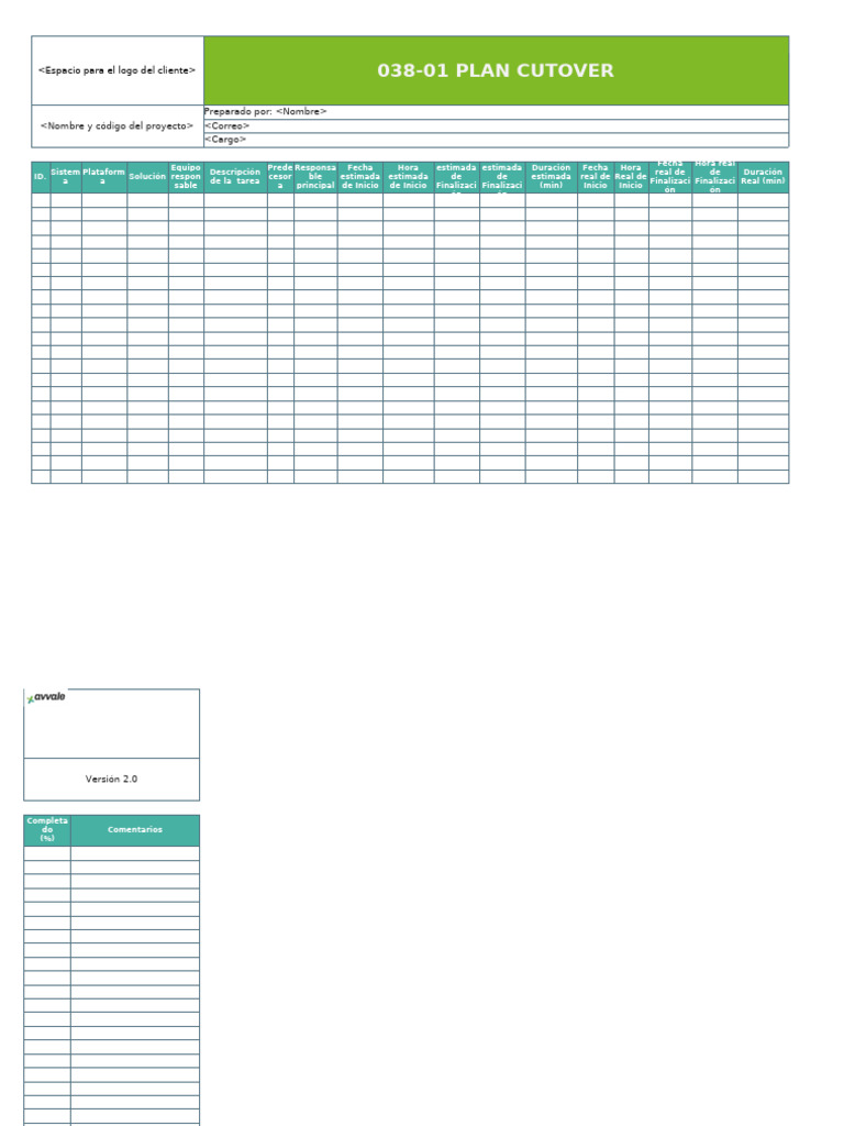 Plan Cutover y Órdenes de Transporte | PDF