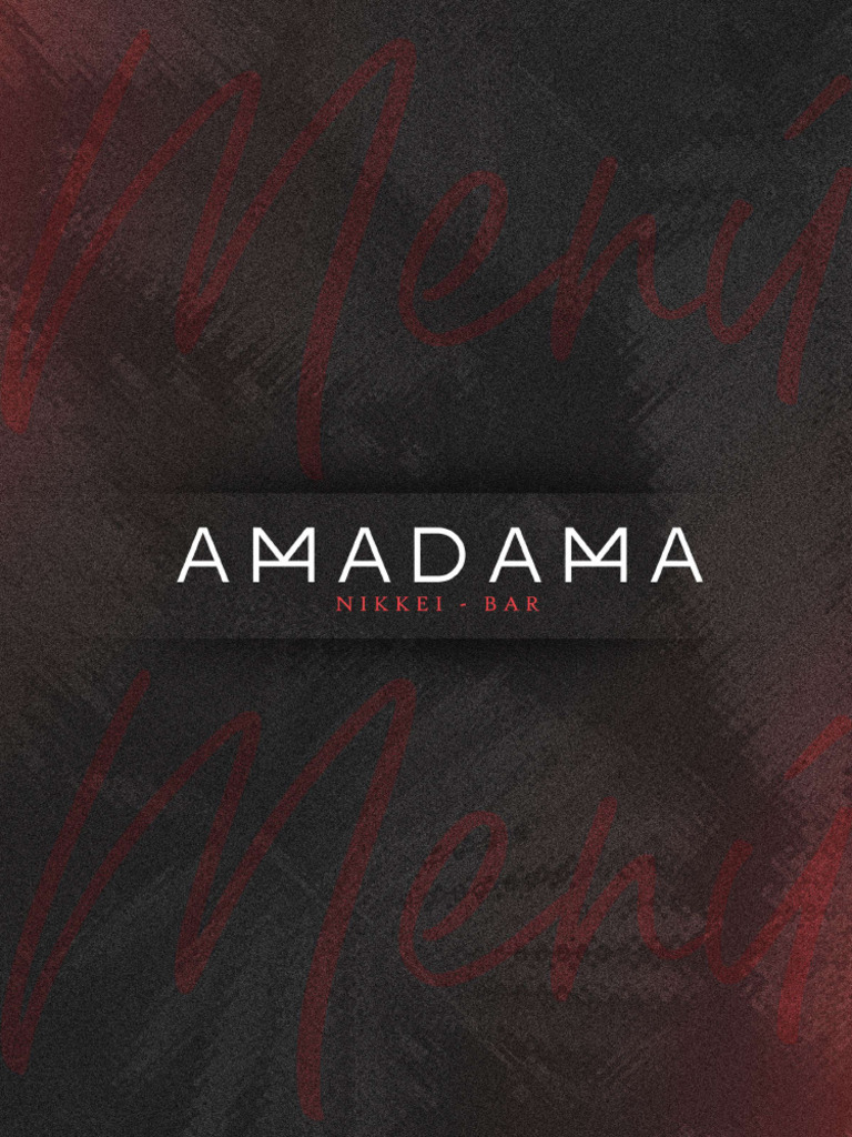 Menu Amadama | PDF