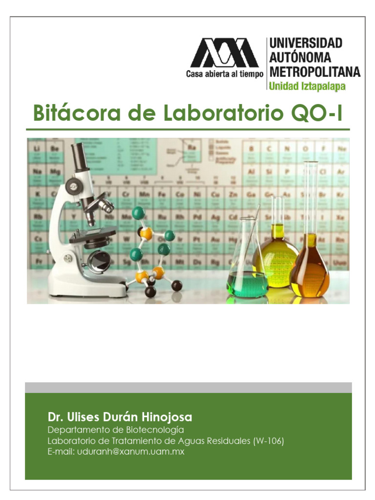Bitácora de Prácticas de Laboratorio QO-I | PDF | Destilación | Solubilidad