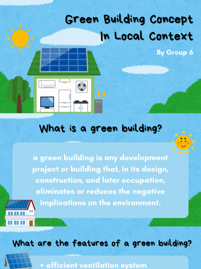 Green Building in The Local Context | PDF | Green Building | Ventilation (Architecture)