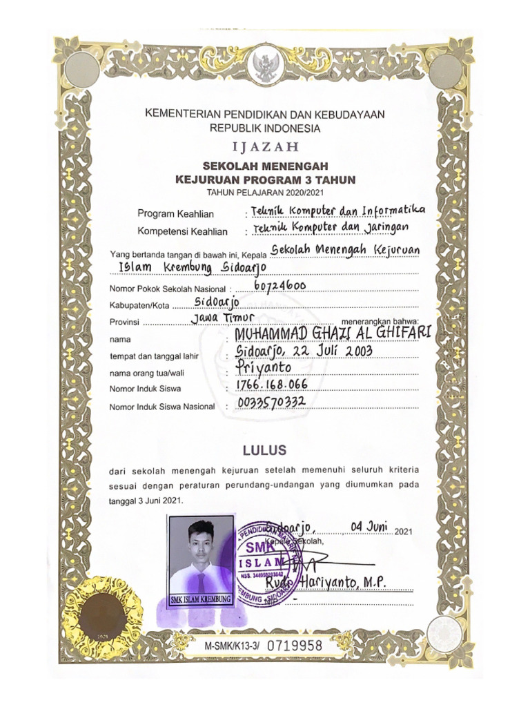 IJAZAH | PDF