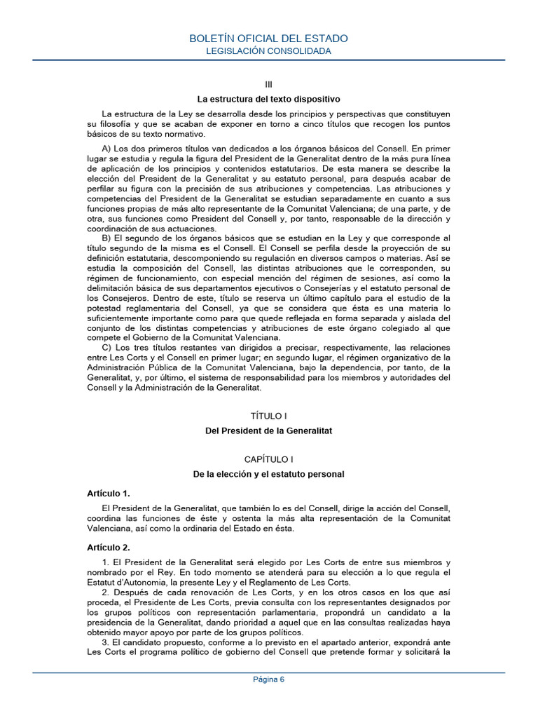 Tema 5 Consell | PDF