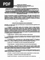 EMD Annexes A To G of The IRR - of RA 9516 For Controlled Chemicals | PDF