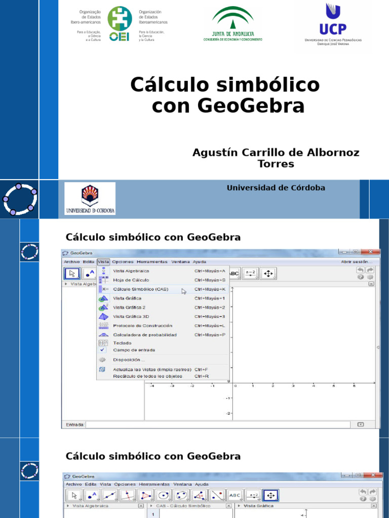 CAS Con GeoGebra | PDF | Factorización | Ecuaciones