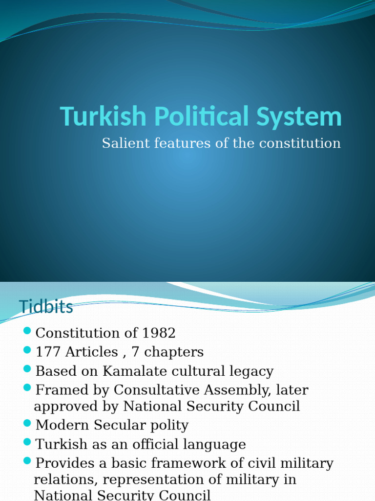 Turkish Political System | PDF