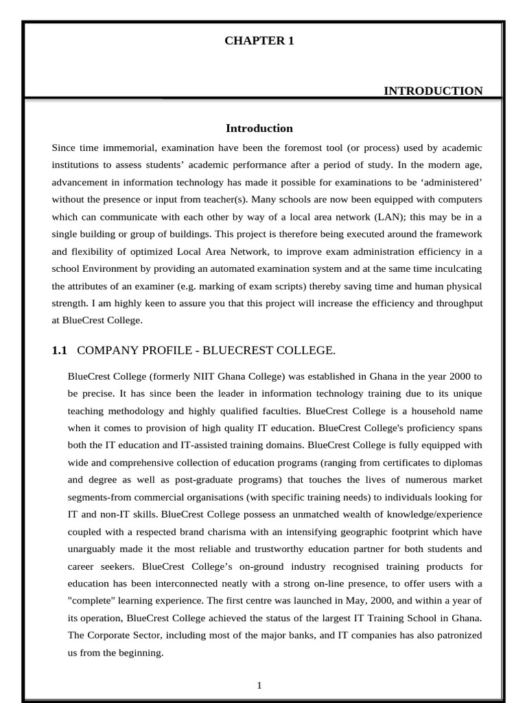 Online Examination System (Final Chapters 1-4) | PDF | Reliability Engineering | Databases