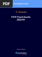 Fixed Assets Chapter 1 in D365 F&O | PDF | Depreciation | Fixed Asset
