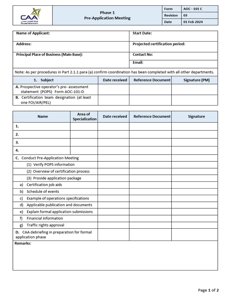 YY II Phase 1 Pre Application Schedule of Events Rev. 02 01 Feb 2024 | PDF