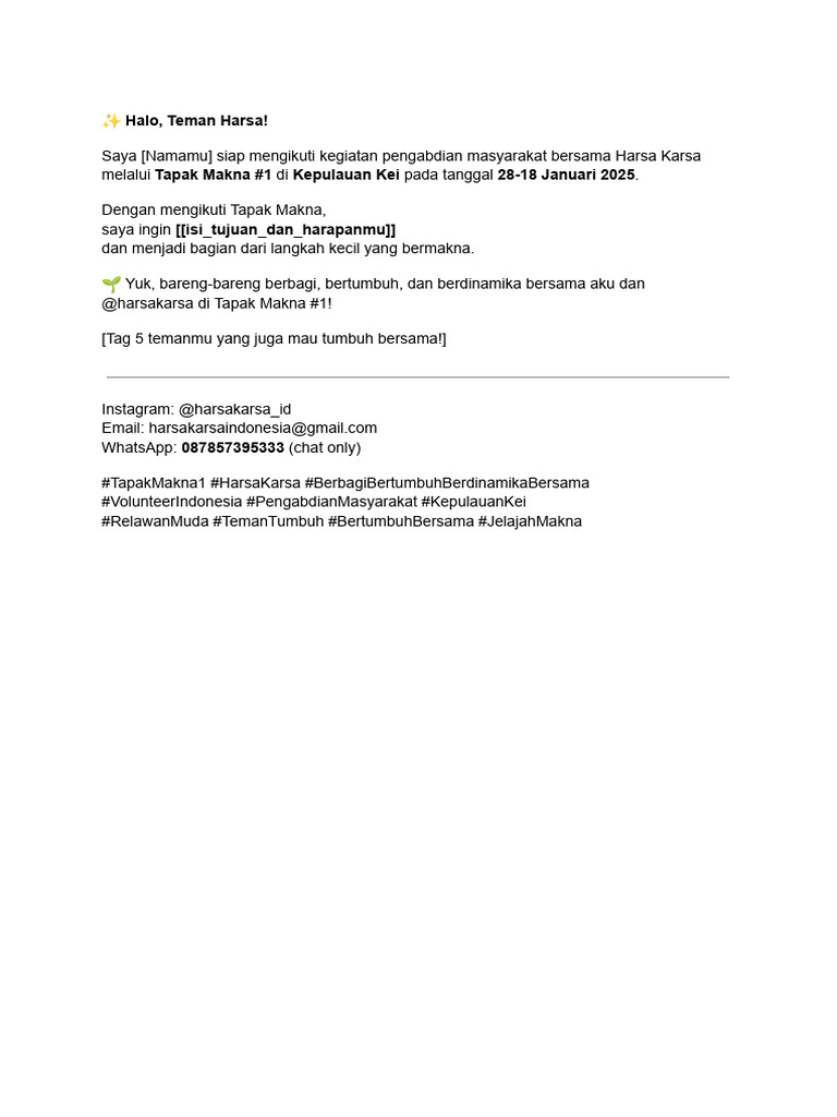 Caption Twibbon | PDF