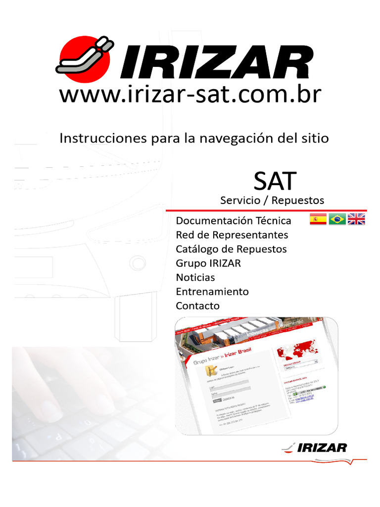 Formato 132 - Guia Do Website Do SAT - Espanhol | PDF | ciberespacio ...