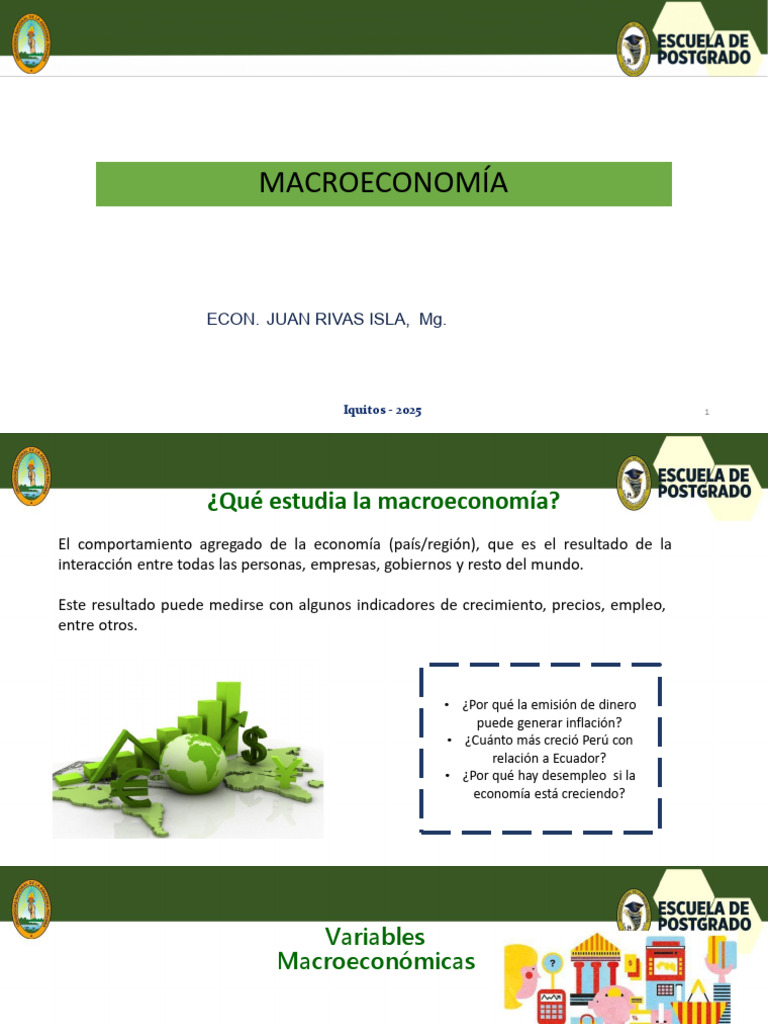 5.teoría Económica MGP CLASE 4 MACRO | PDF | Macroeconómica | Producto Interno Bruto