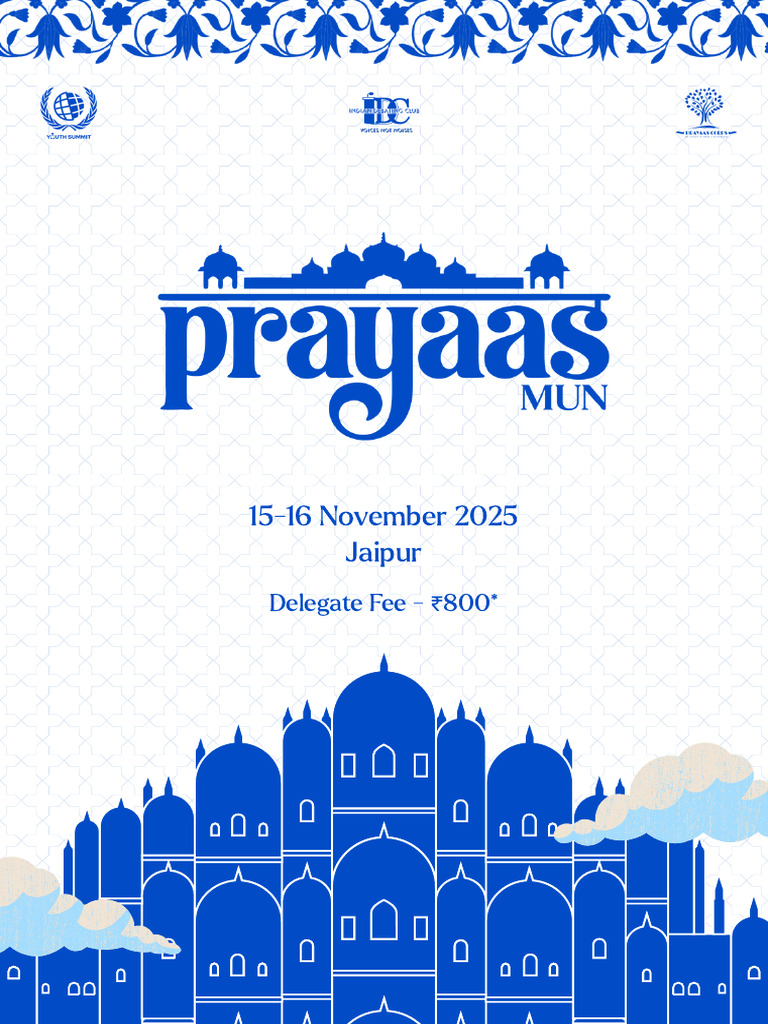 Prayaas MUN 2025: Empower, Debate, Grow | PDF | United Nations ...