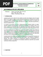CALCULO DE UREA A PARTIR DE BUN y de BUN A PARTIR DE UREA | PDF