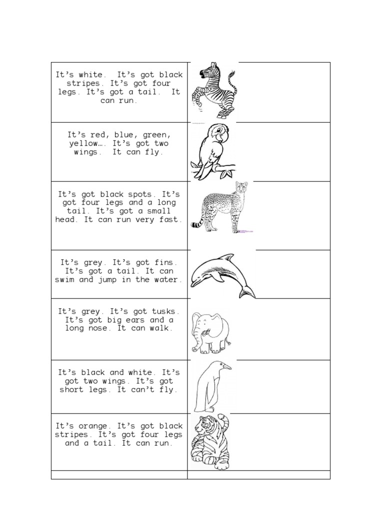 Guess My Animal PDF | PDF