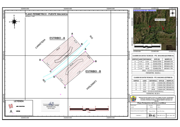 PP02 - Olleros (Wacanca) | PDF | Geodesia | Cartografía
