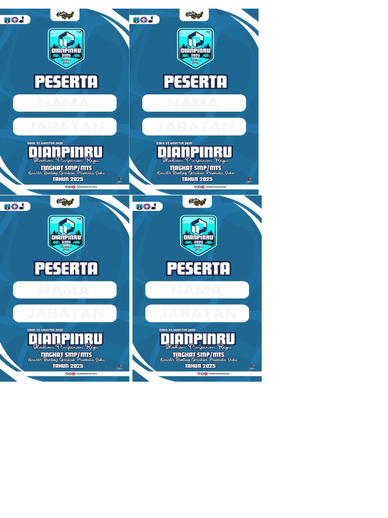 Id Card Panitia | PDF