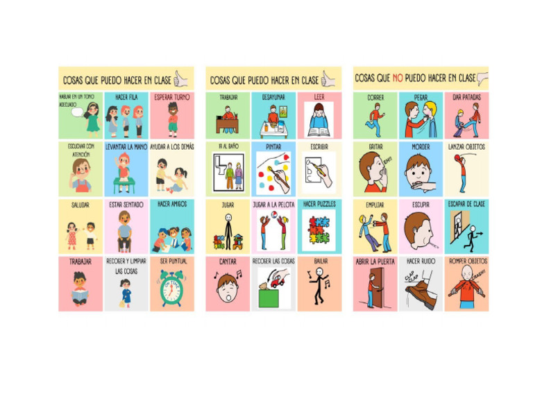 Normas de Clase Pictograma | PDF