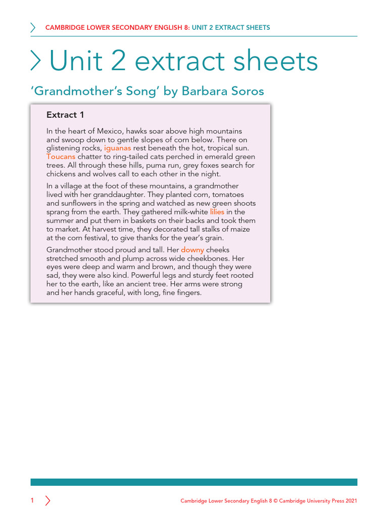 Extracts Reading | PDF | Maize