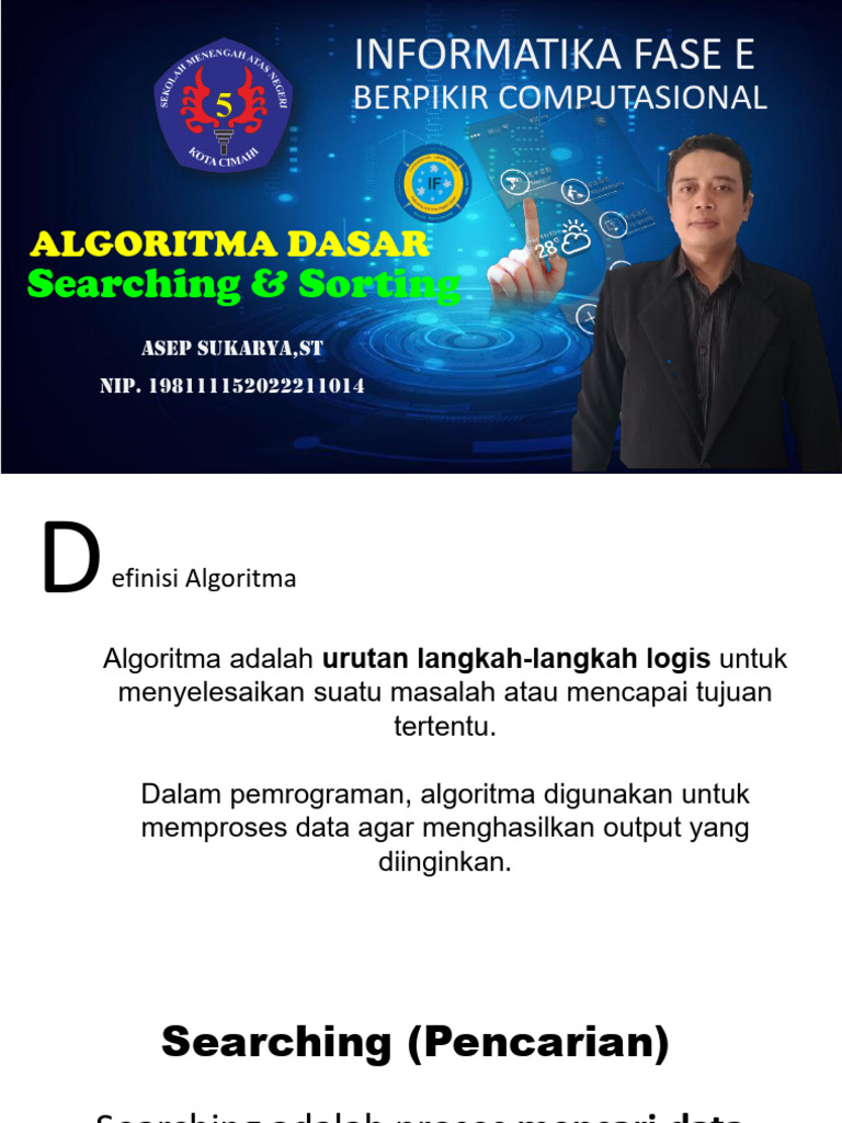 Materi Searching Dan Sorting | PDF
