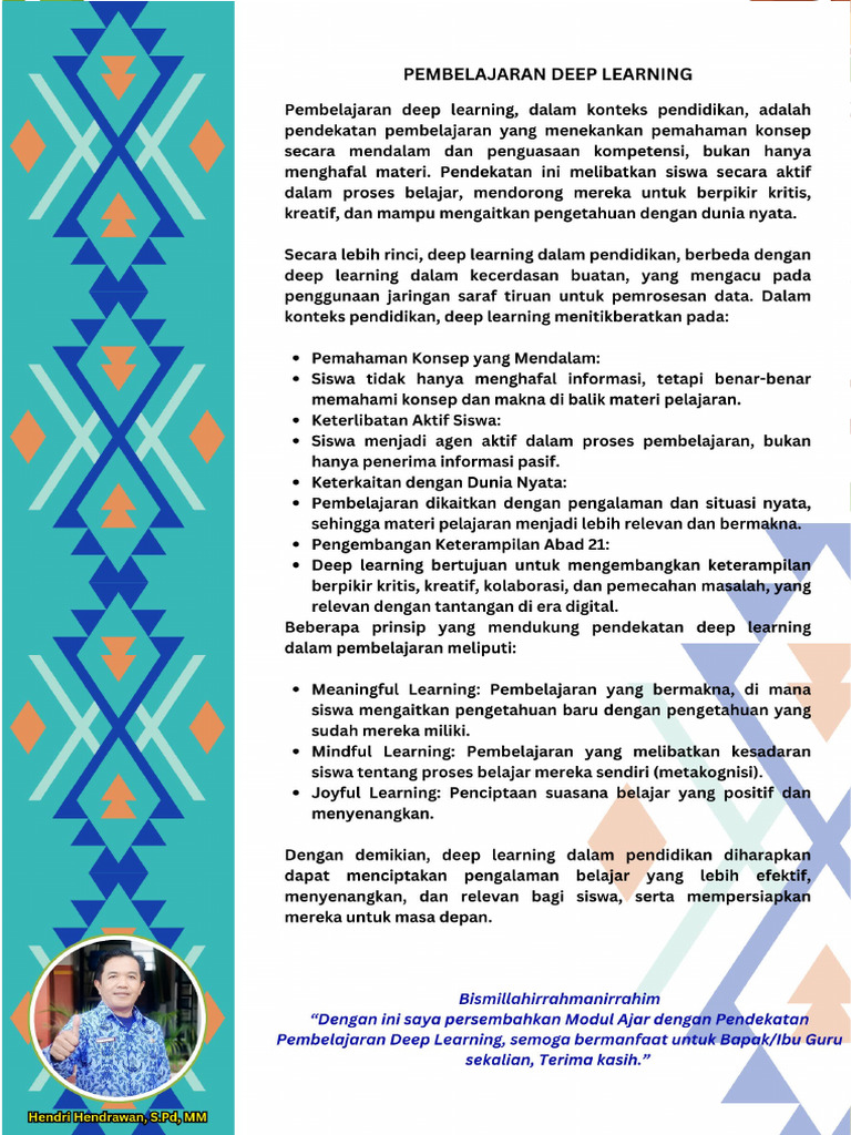 Modul Ajar Deep Learning Ipas Kelas 3 | PDF
