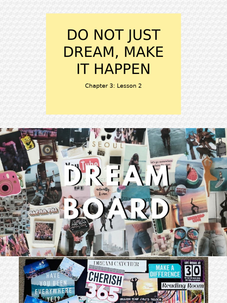 Make Your Dreams a Reality: Self-Efficacy | PDF | Self Efficacy ...
