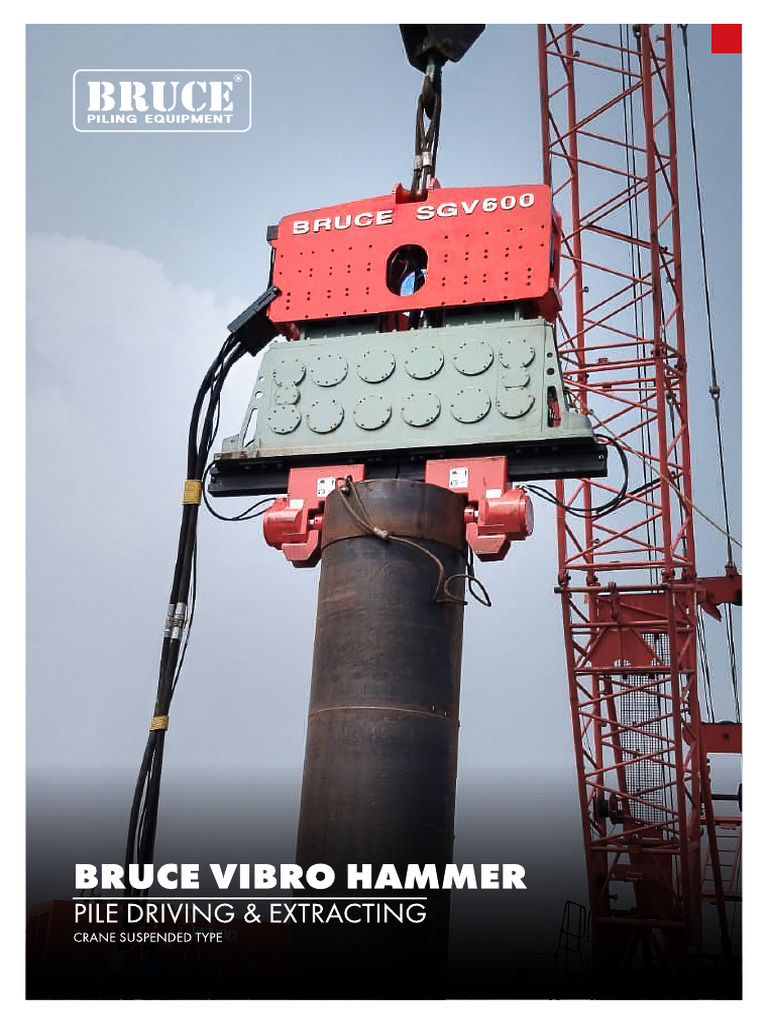BRUCE Vibratory Hammer Brochure 2025 | PDF