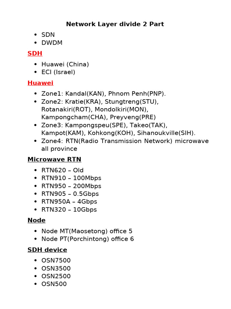 Network Layer Divide 2 Part | PDF