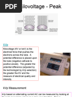 KVP and MAS in Radiographic Technique | PDF | Radiography | X Ray