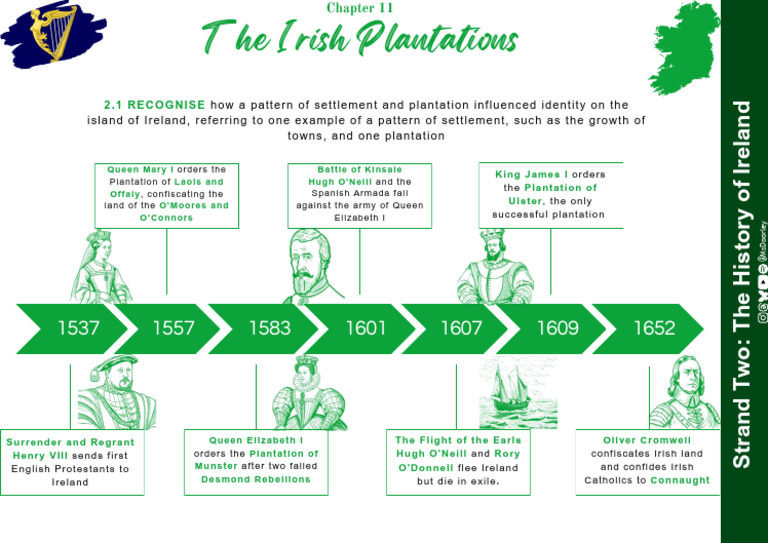 Irish Plantations and Historical Impact | PDF