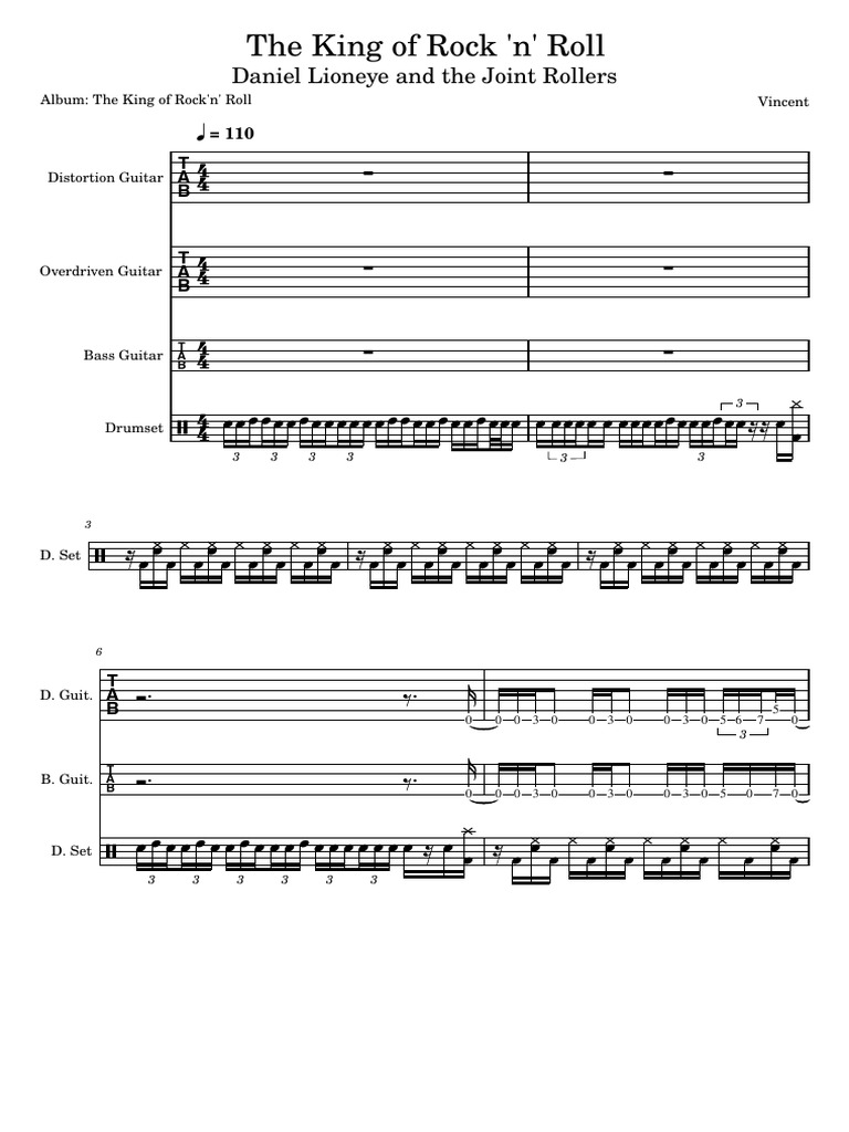 Daniel Lioneye: King of Rock 'n' Roll | PDF | Music Technology | Music ...