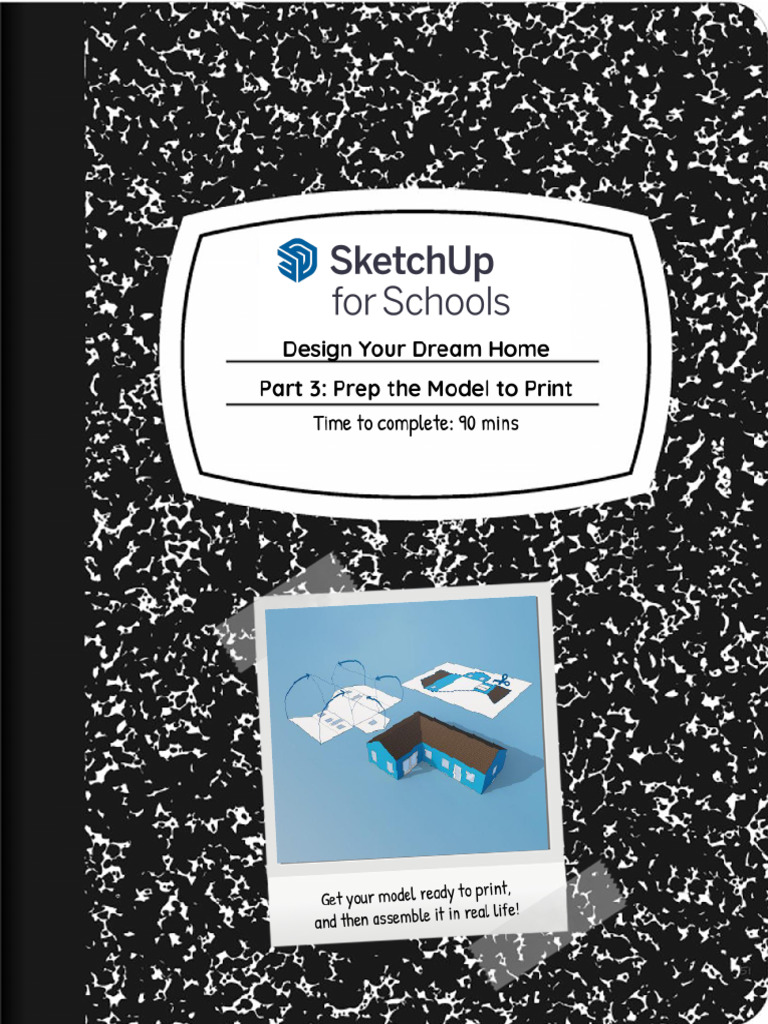 SketchUp For Schools Lesson Plan - Design Your Dream Home Part 3 - Prep ...
