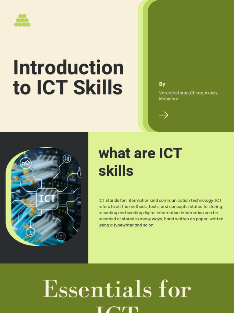 Essential ICT Skills Overview | PDF | Computer File | Computer Virus