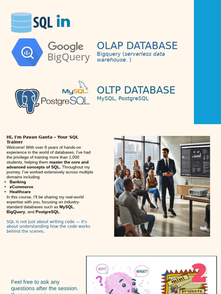 Day1 - Introduction To Database | PDF | Databases | Postgre Sql