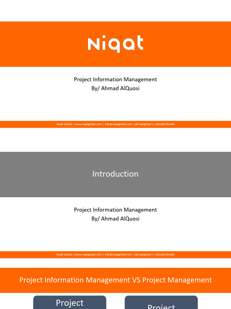 Efficient Project Information Management | PDF | Business