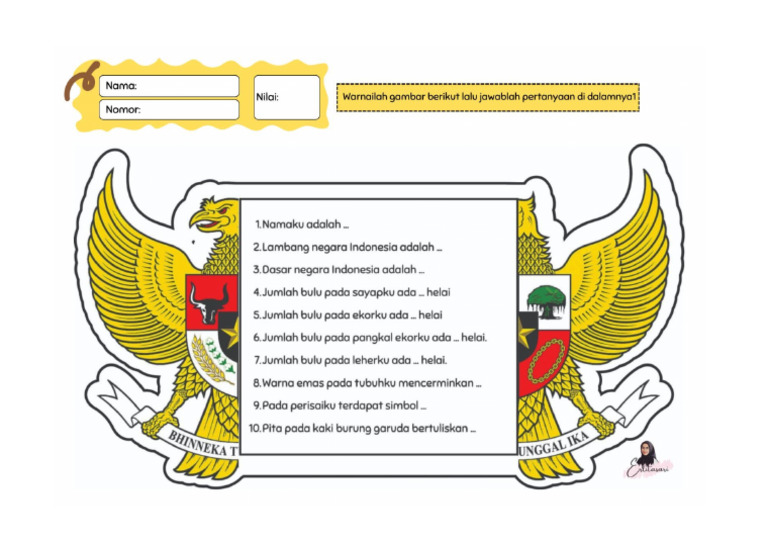 LKPD Burung Garuda | PDF