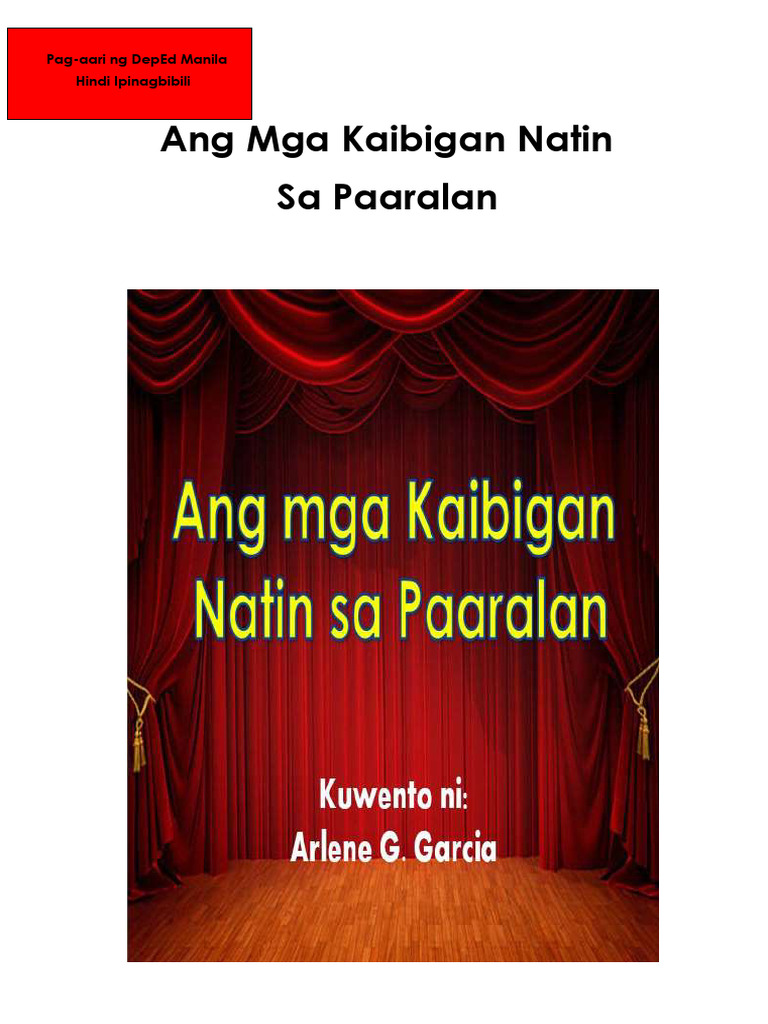 Ang Mga Kaibigan Natin Sa Paaralan | PDF