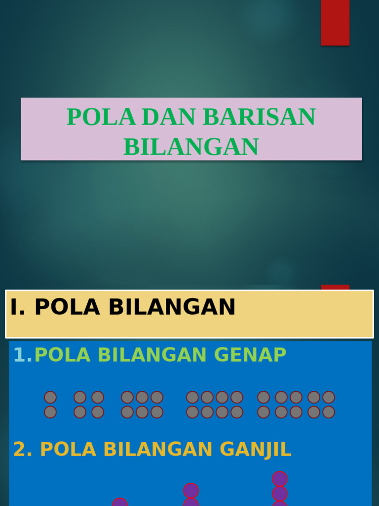 Pola Bilangan Kelas 8 | PDF