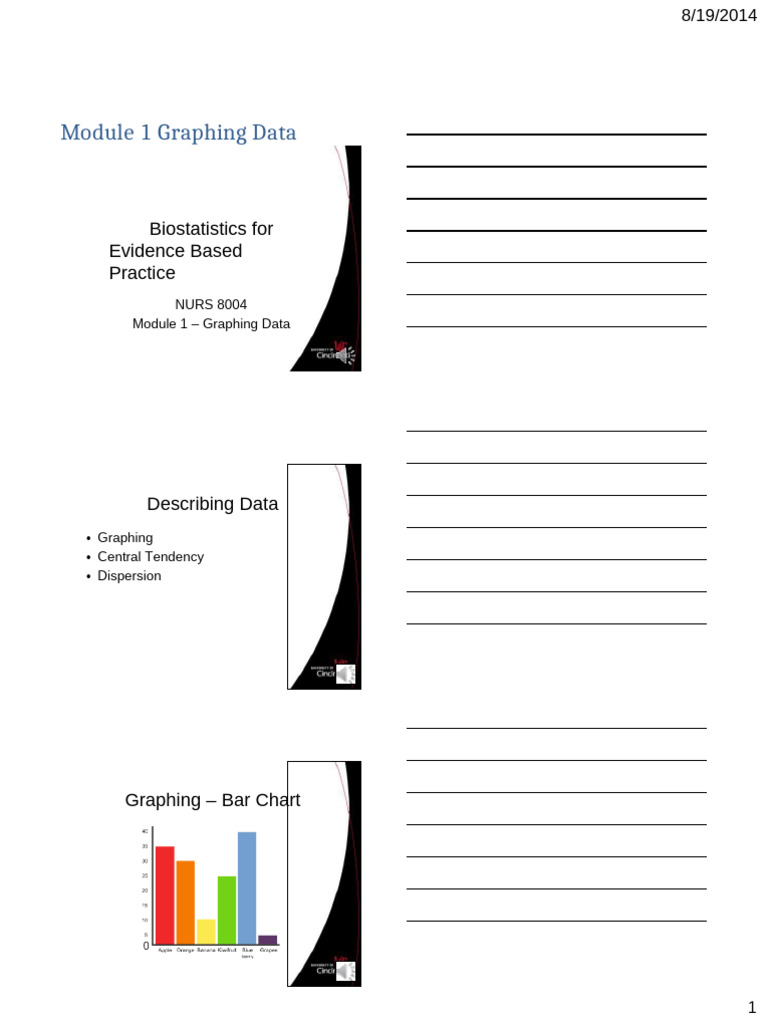 Module 1 - Graphing Data | PDF