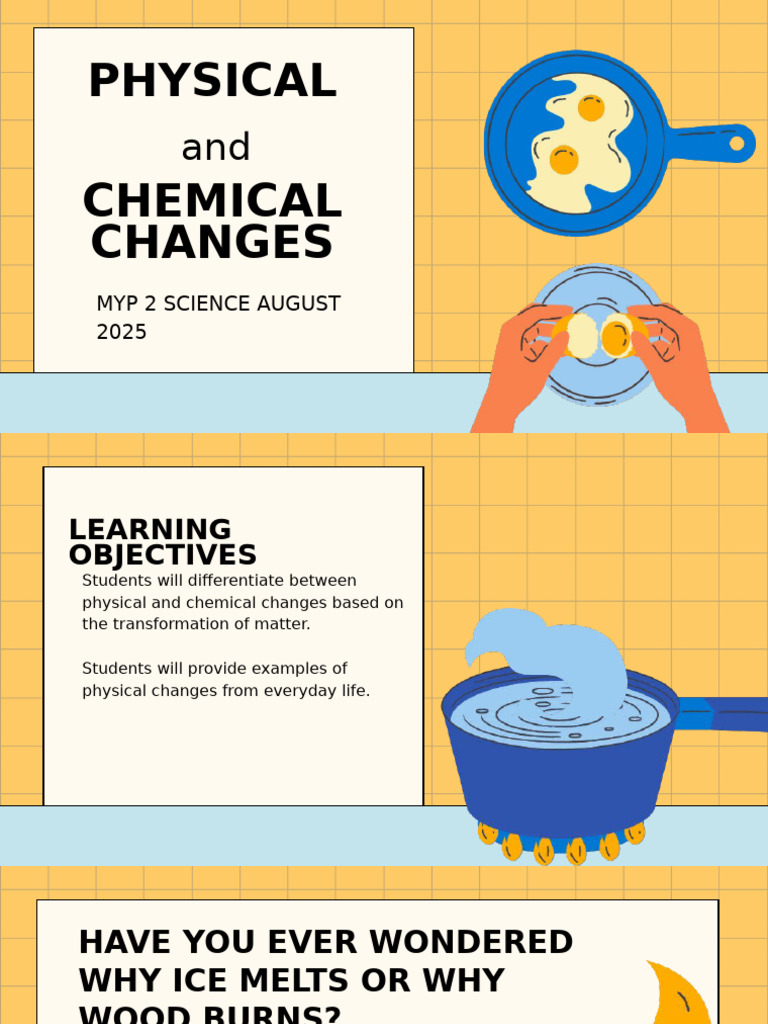Physical vs Chemical Changes Explained | PDF | Chemical Substances | Matter