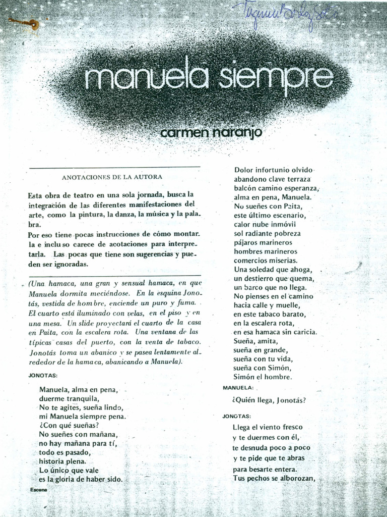 Manuela Siempre | PDF