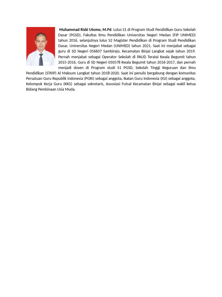 Muhammad Rizki Utomo | PDF