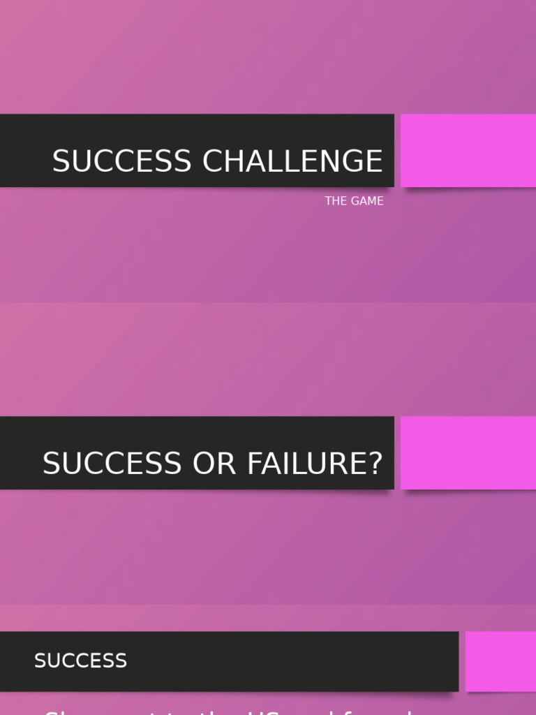 Success and Failure Stories | PDF