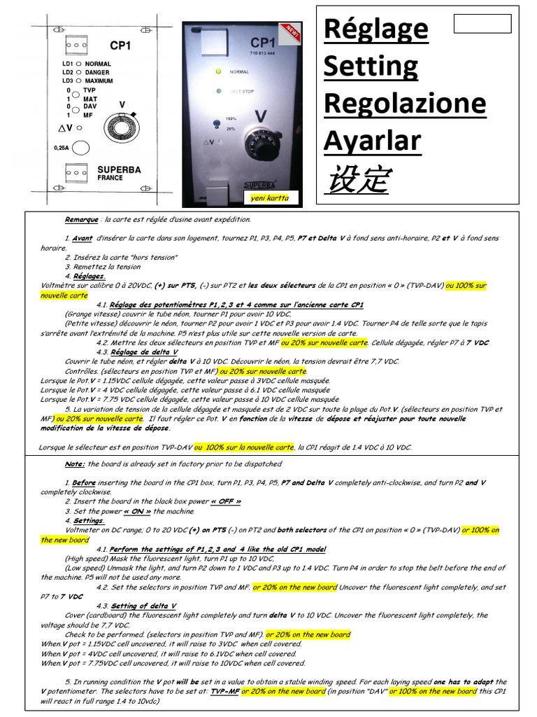 CP1 NEW - 710613444 FR - en - It - TR - Ca | PDF