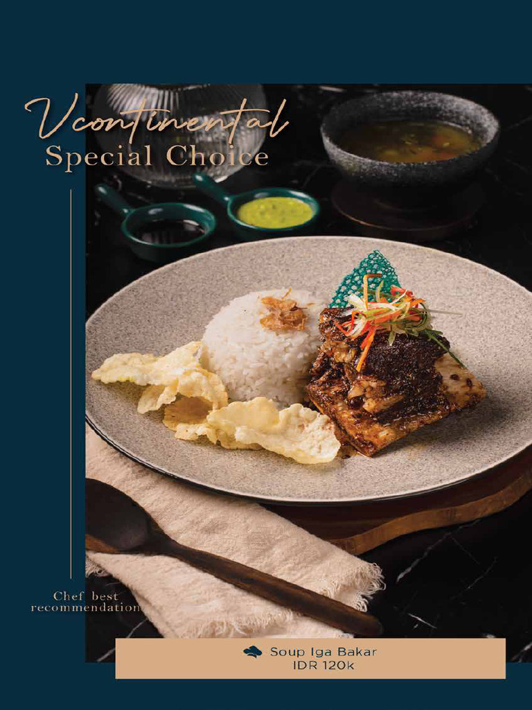Vcontinental Menu Final Rev 1 Prev | PDF