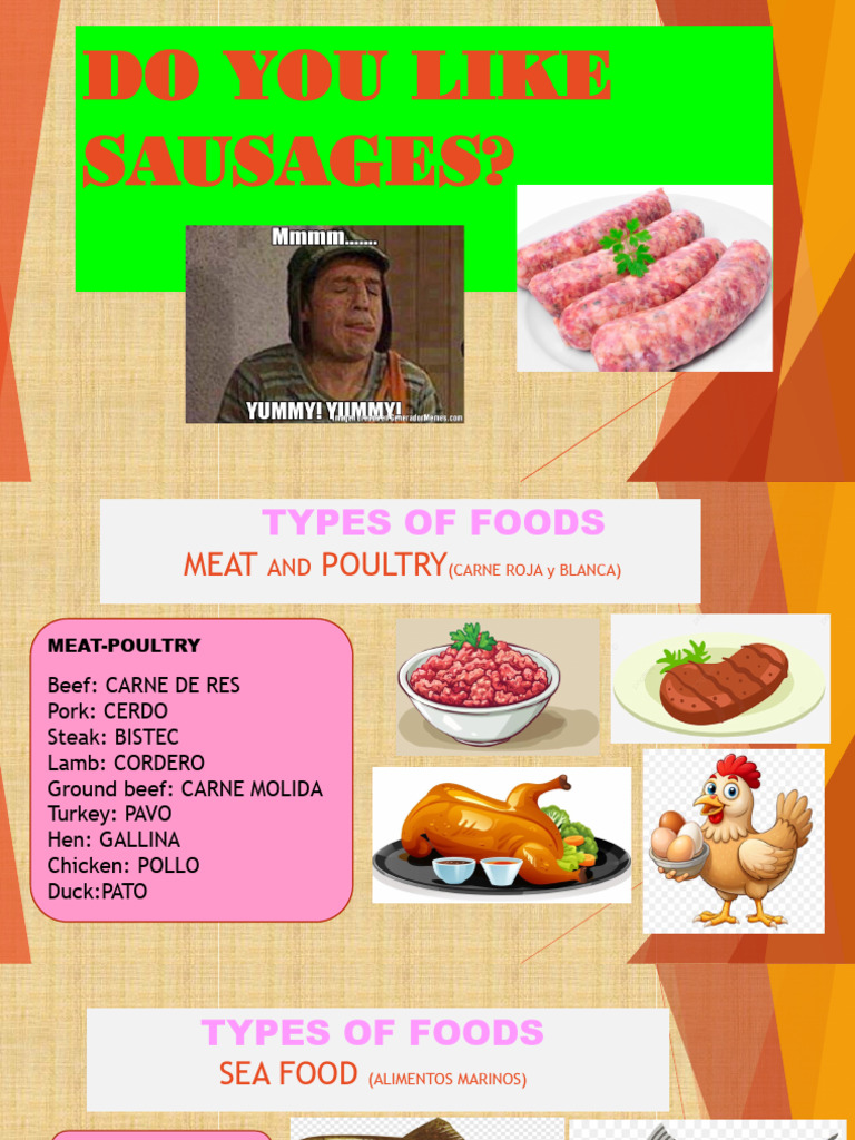 SESION-04 4TO ENGLISH TYPS OF FOODS rbdc 18 JUNE | PDF | European ...