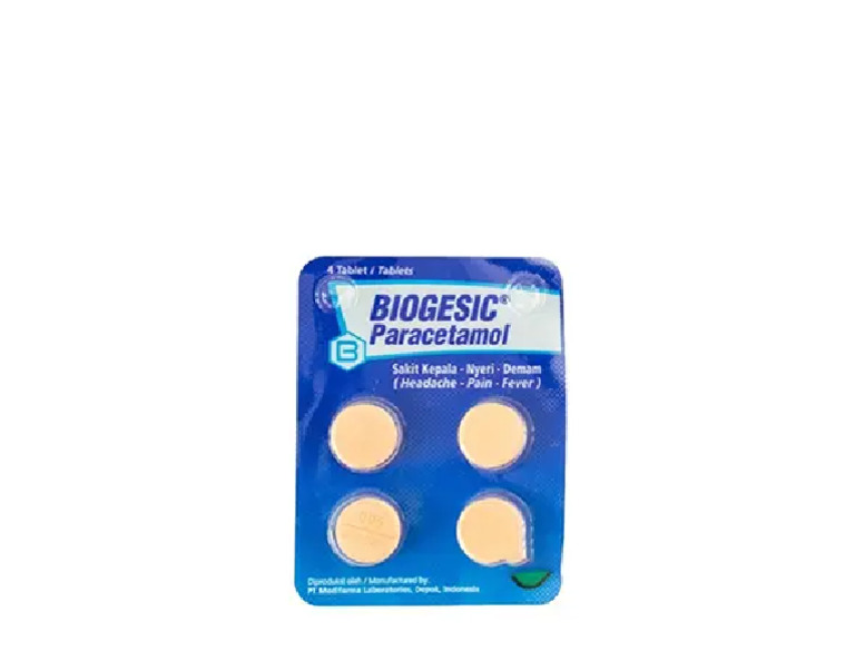 Biogesic 500 MG 5 Strip (4 TabletStrip) - Hemat Borongan - Manfaat ...