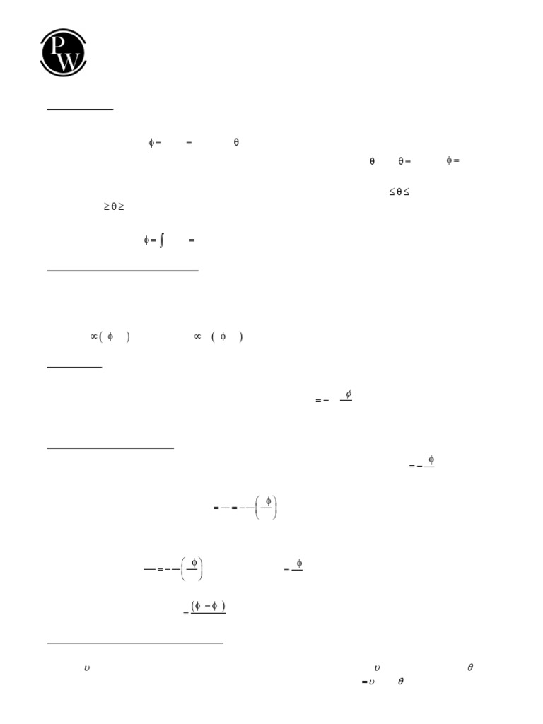 Electromagnetic Induction Formula Sheet | PDF | Inductance | Inductor
